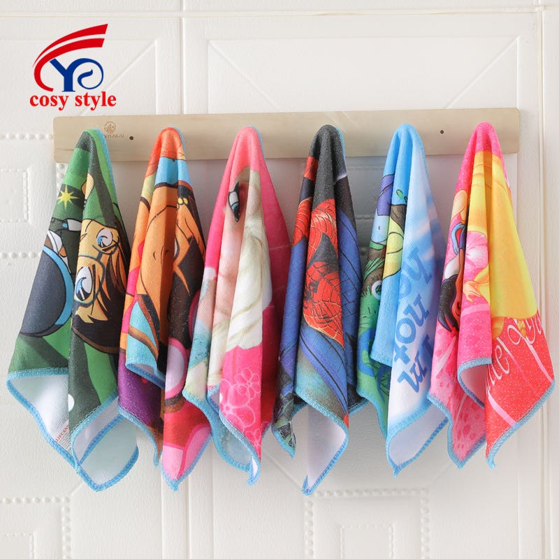 12 pcs CARTOON CHARACTER KID'S FACE TOWELS 25*50CM GB101 | Shopee ...