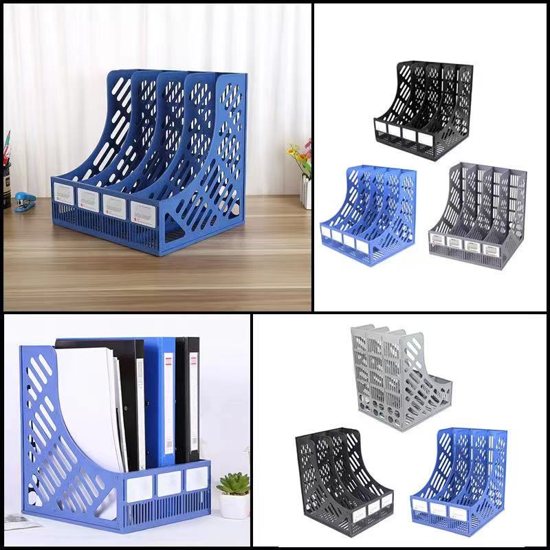 Holder File Rack Office Home Storage Box Trays Organizer | Shopee ...