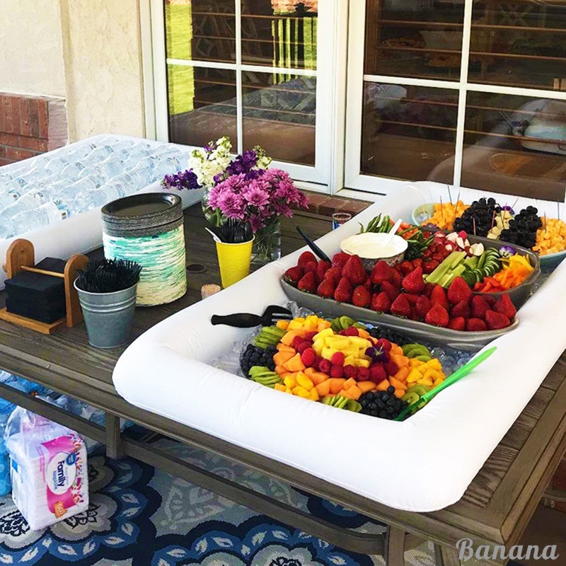 [12] Inflatable Serving Bar, Ice Serving Buffet Fruit Drink Containers ...