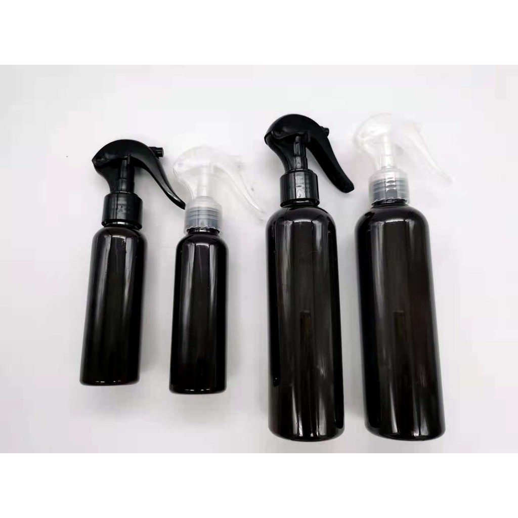 Boston Trigger Mist Spray Amber Bottle with Lock - 100ml & 250ml ...