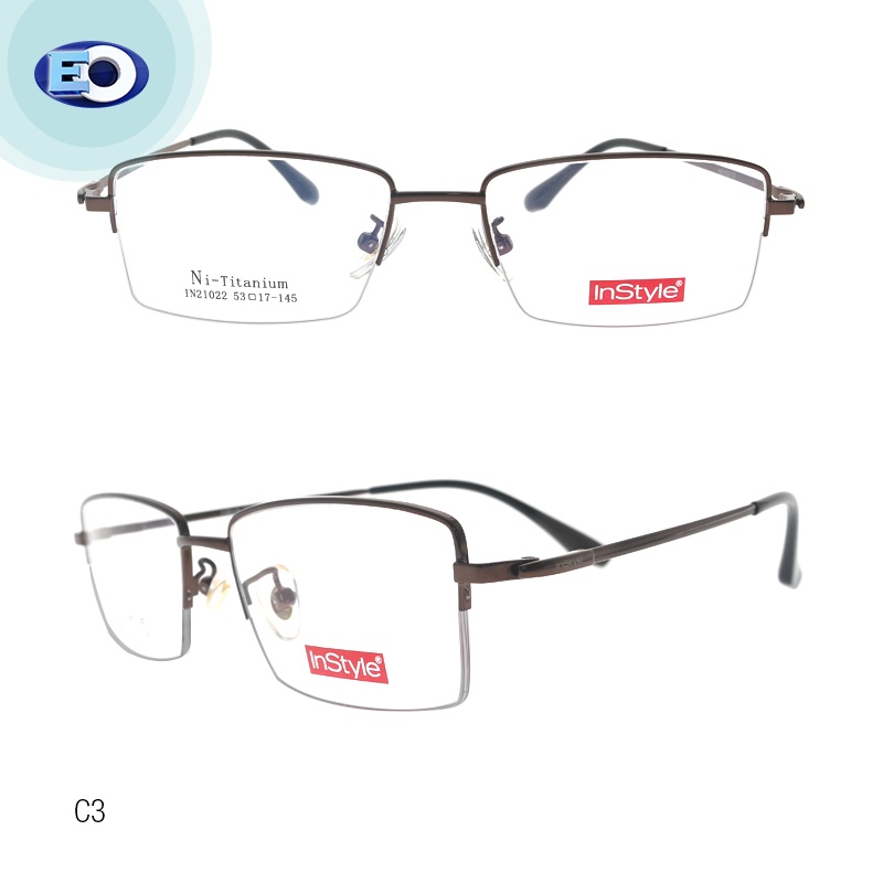 EO Instyle IN21022 Frame with Multicoated Lens / Non-graded Eyeglasses ...