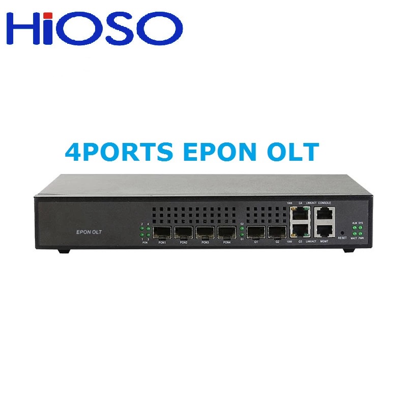 EPON OLT 2/4PON Ports FTTH CATV OLT Carrier-grade high-density Fiber ...