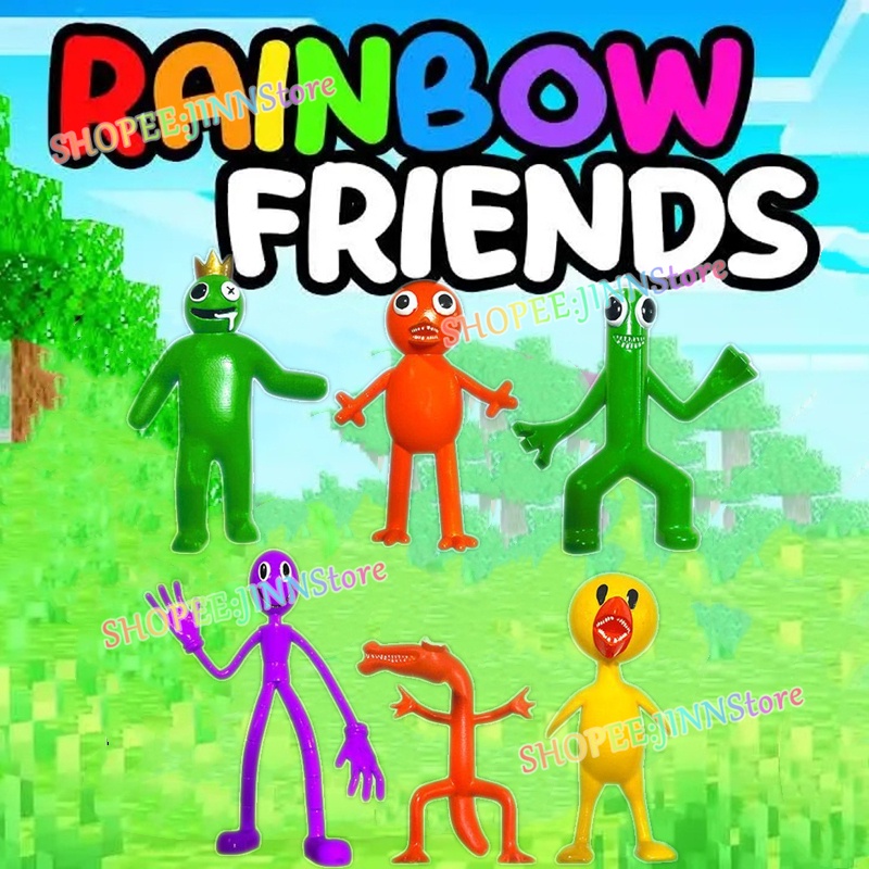 JINN Game Characters Rainbow Friends Model Toys ROBLOX Action Figure ...