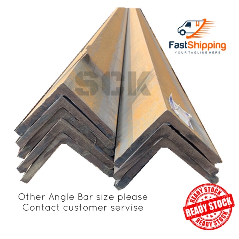 Mild steel ANGLE BAR 3mm x 50mm x 50mm x 1 feet long | Shopee Philippines