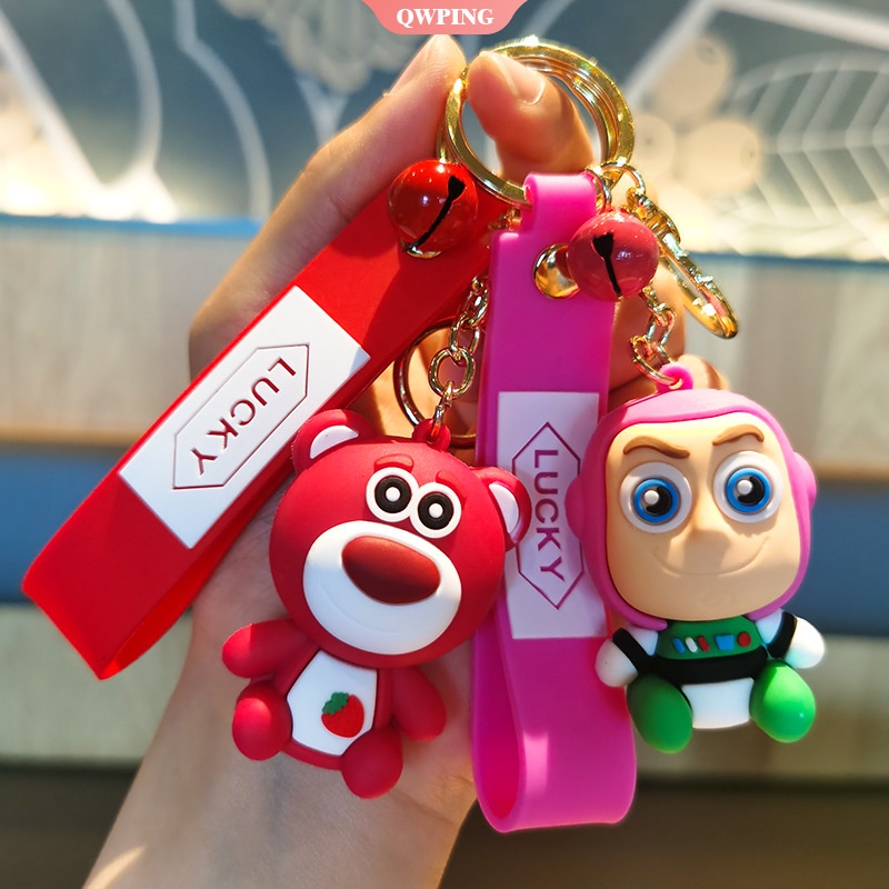 2022 Disney Toy Story Keychains Cartoon Deehus Buzz Lightyear Mike ...