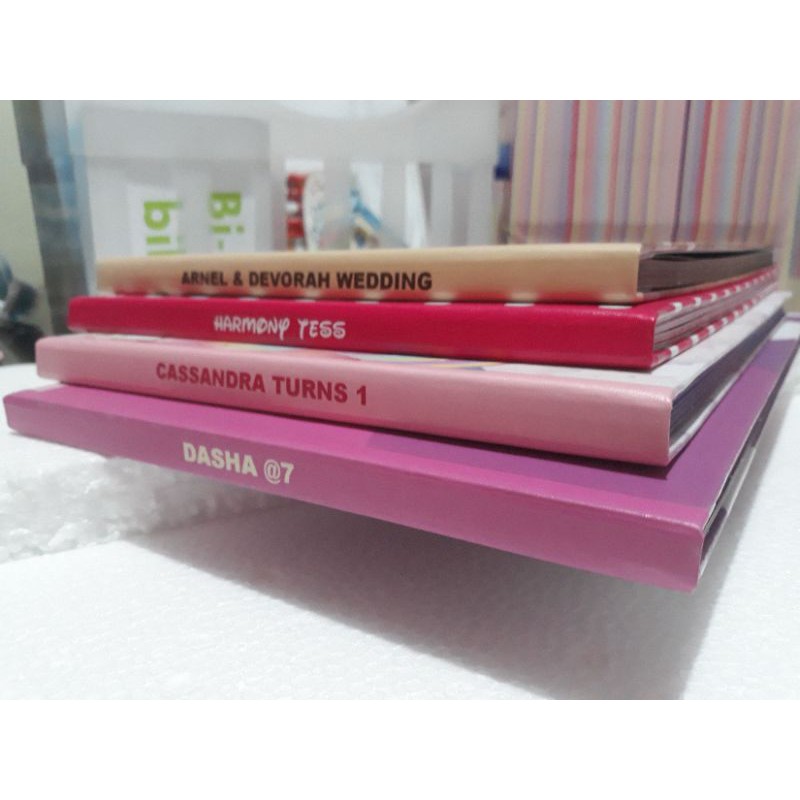 PHOTO BOOK PERSONALIZED 8x10 hardbound cover | Shopee Philippines