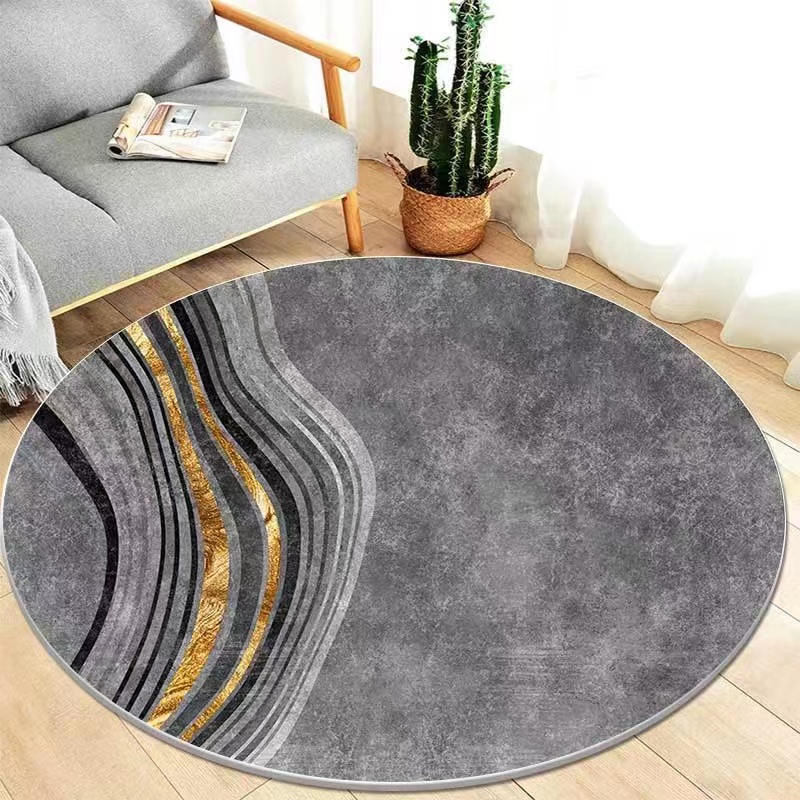 3D Round Rug Bohemian for home Living Room, Bedroom and Kitchen 100 ...