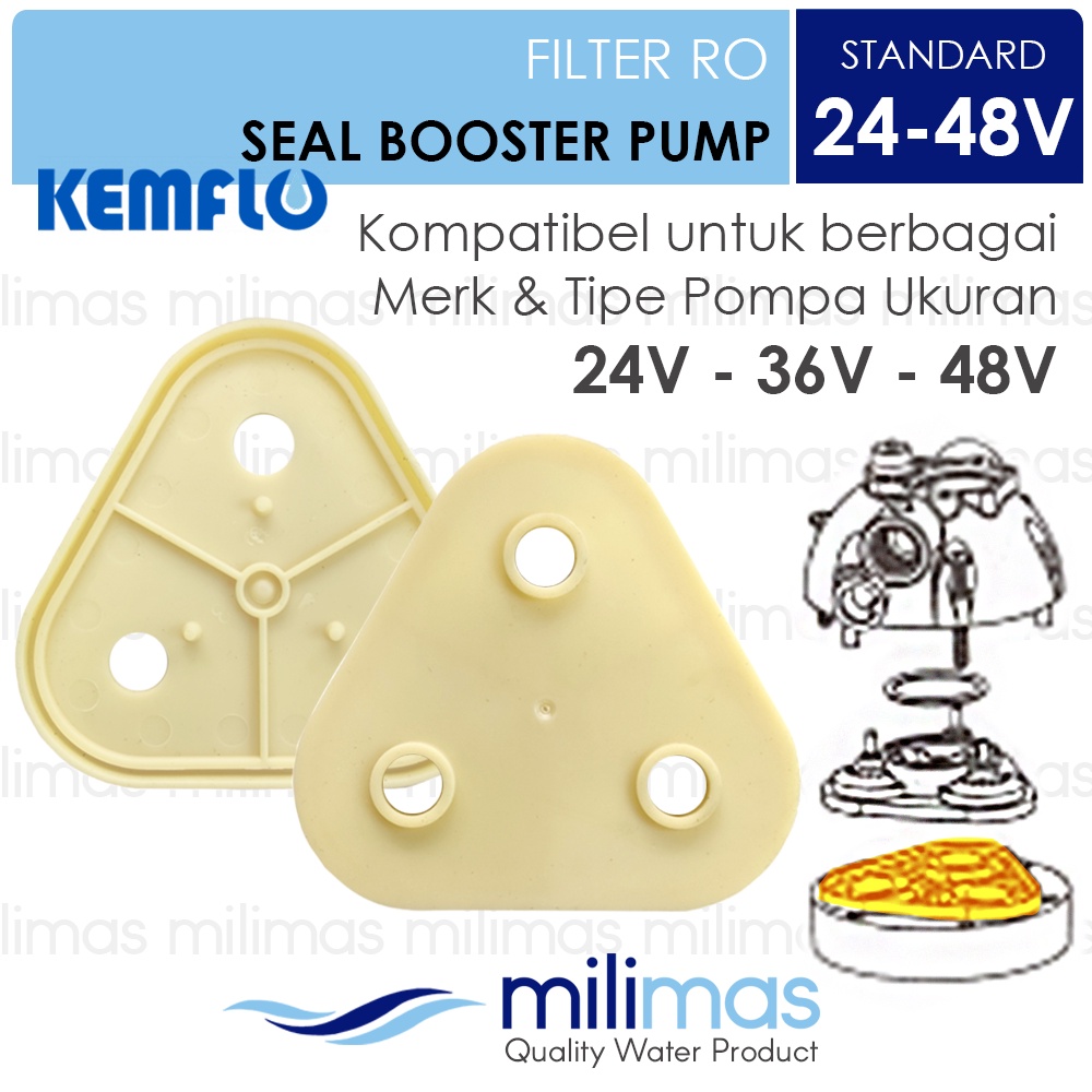 Kemflo - Original Rubber Seal Booster Pump Reverse Osmosis (RO ...