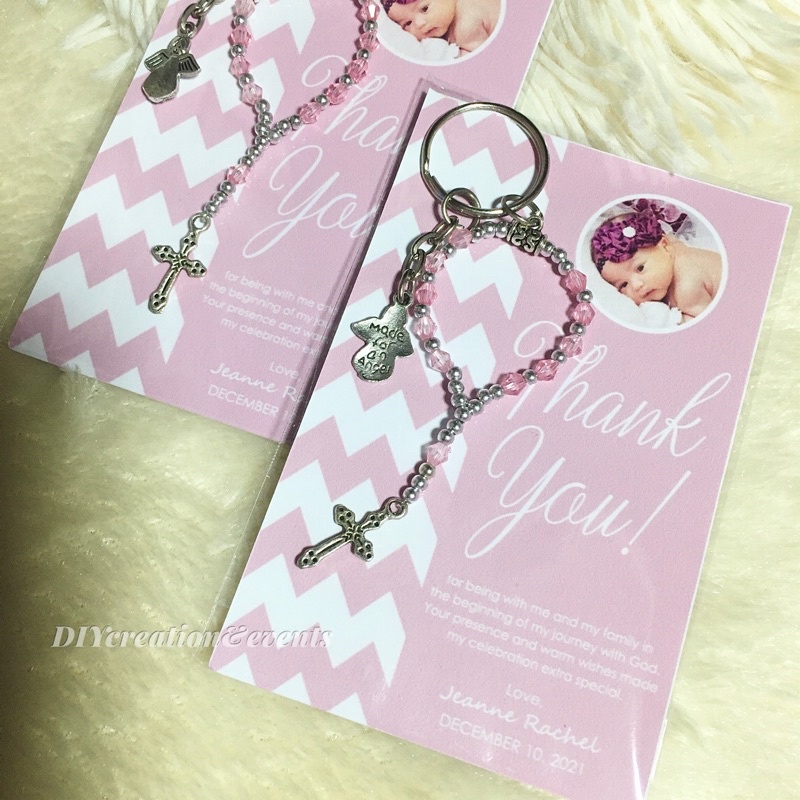 Baptismal Keychain COD | Shopee Philippines