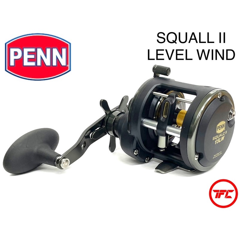 PENN Squall 2 II Level Wind Conventional Overhead Reel | Shopee Philippines