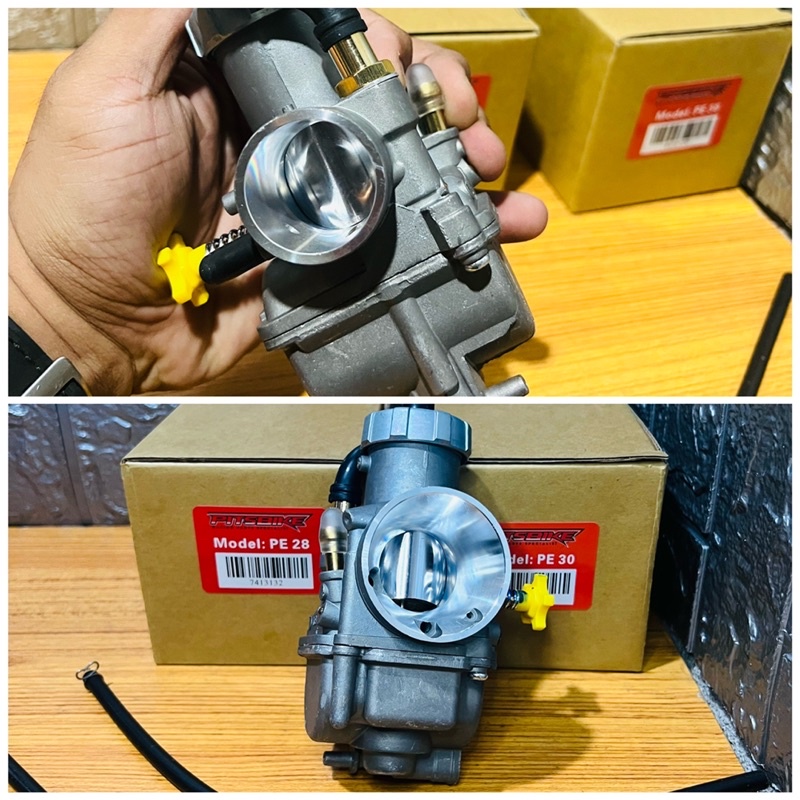 Pitsbike Keihin Carburetor Assembly Carb PE 24MM / 26MM / 28MM / 30MM ...