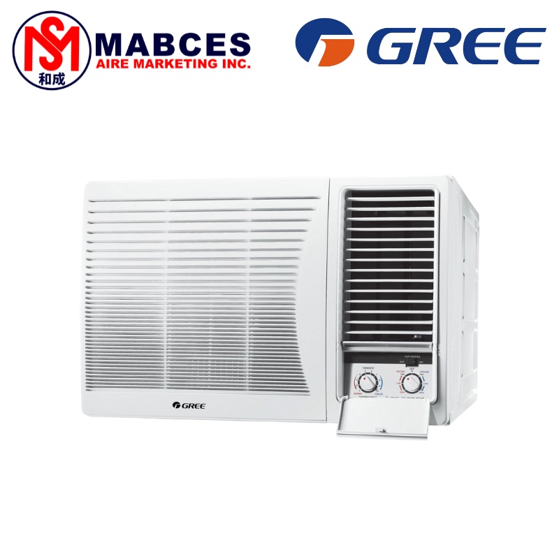Gree 2HP Window Type Manual Non-Inverter Aircon GJ18-6NM | Shopee ...