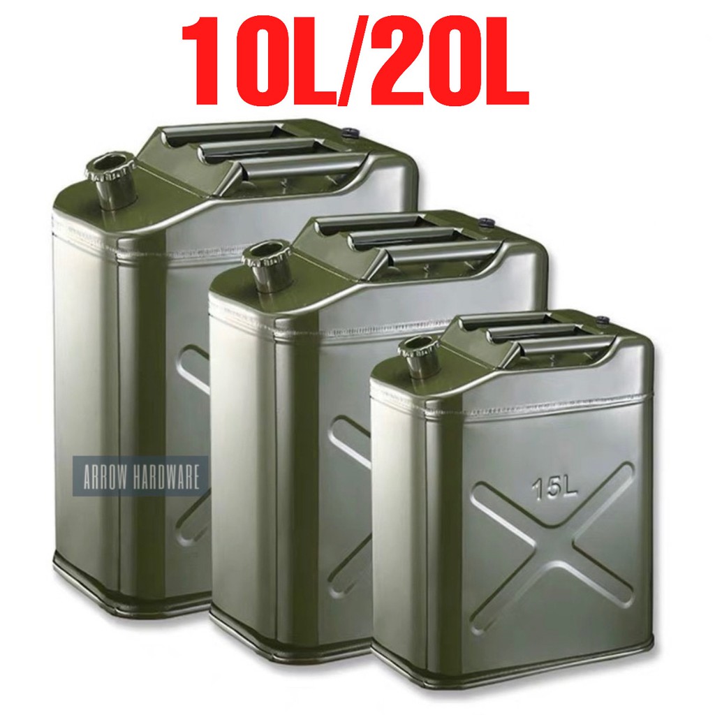 10L/20L Car Motorcycle Fuel Tank Petrol Gas Can Tank | Shopee Philippines