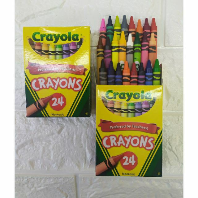 Original CRAYOLA CRAYONS X24 | Shopee Philippines