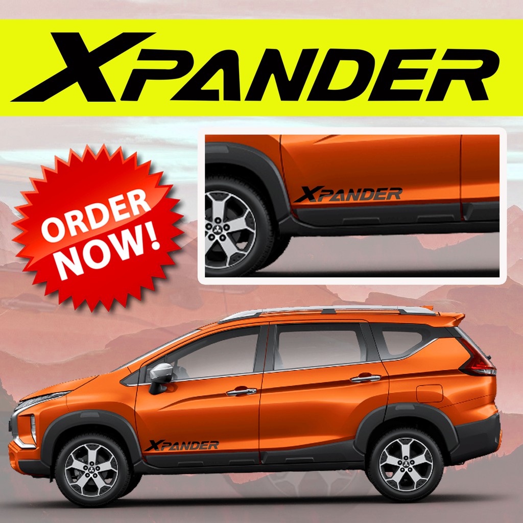 XPANDER CAR STICKER (1PC PVC VINYL CUT OUT) | Shopee Philippines