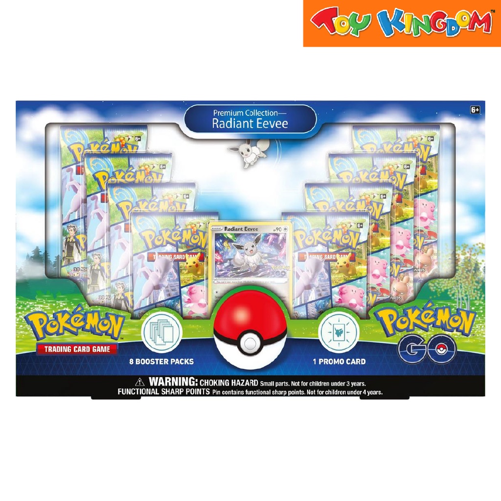 Pokemon Trading Card Game Pokemon Go Premium Collection Radiant Eevee ...