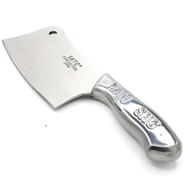 SATO 7-INCH STAINLESS CHOPPING KNIFE BONE KNIFE BUTCHERS KNIFE | Shopee ...