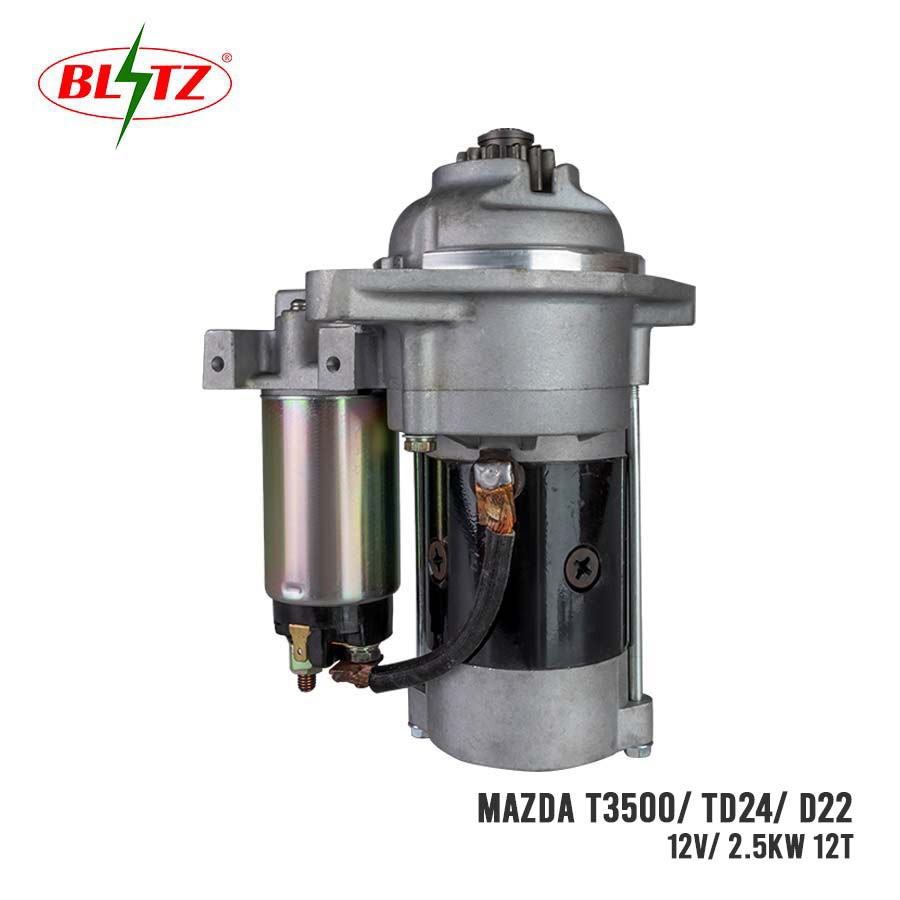 MAZDA T3500 TD24 TD22 12V 2.5KW 12T BLITZ STARTER ASSEMBLY (1PC ...