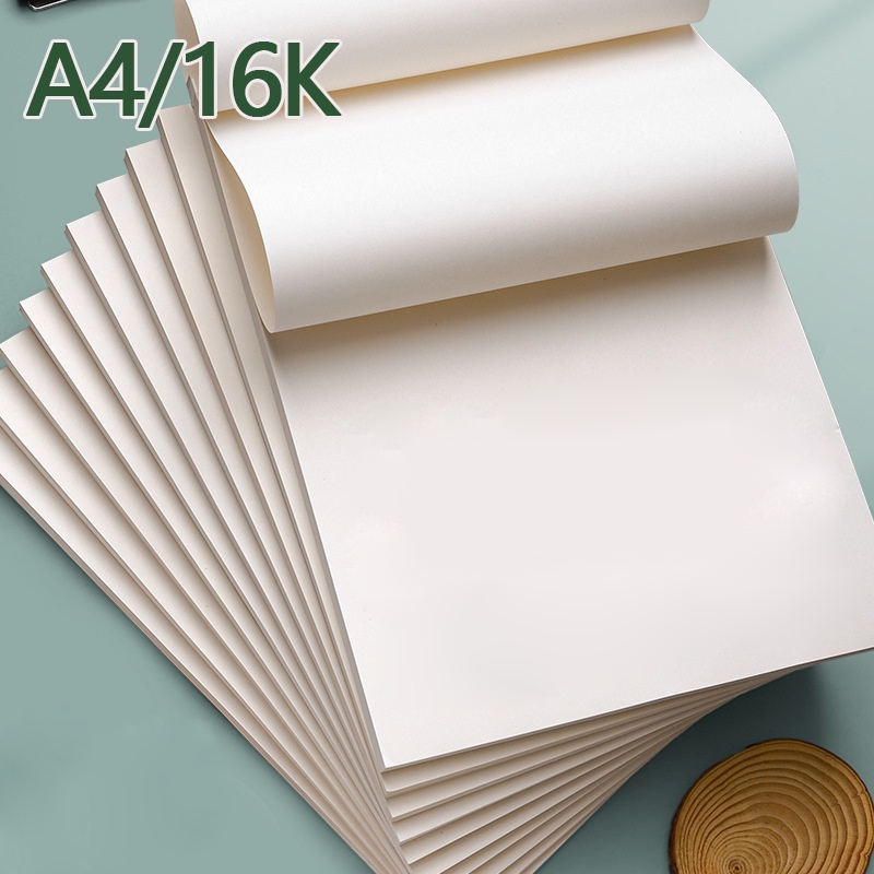 100 sheets of A4/16K draft paper thickened student draft book painting ...
