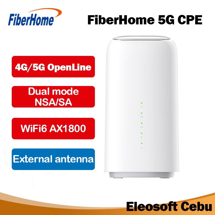 FiberHome 5G CPE (BrandNew) WIFI6 AX1800 5G 4G | Shopee Philippines