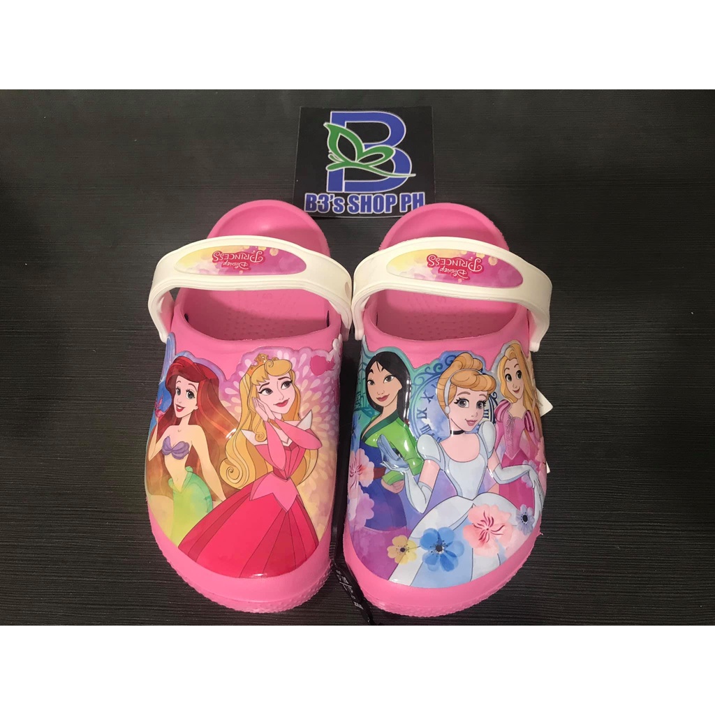 original kids Crocs Girl's Fun Lab Disney Princess Patch Clog | Shopee Philippines