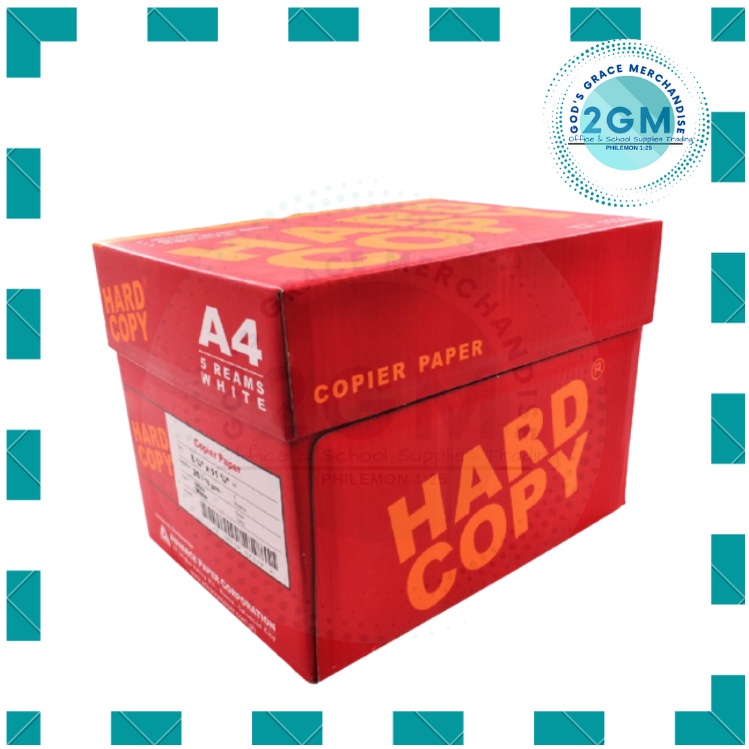 HARD COPY BOND PAPER S20, 70 GSM, SIZES: SHORT, A4, LONG | Shopee ...