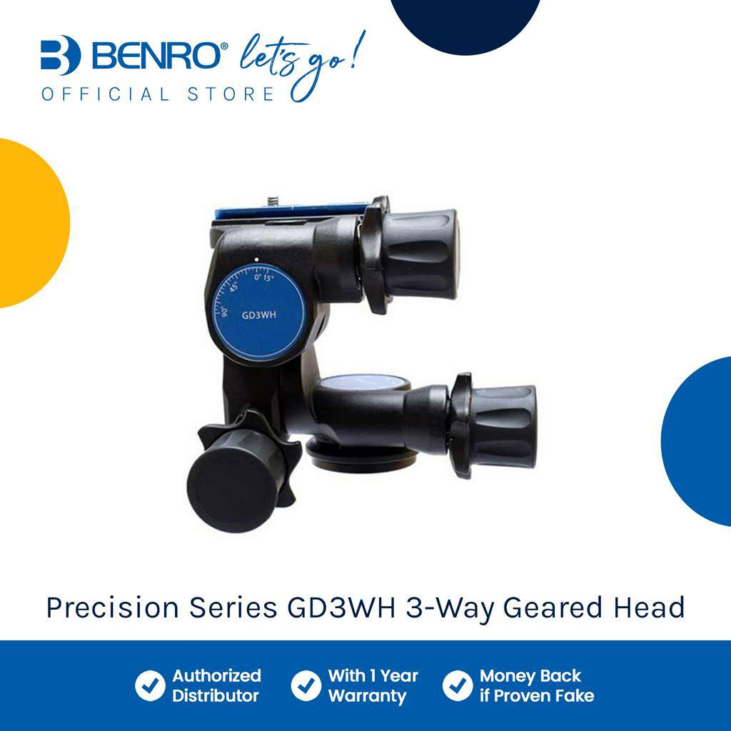 Benro Precision Series GD3WH 3-Way Geared Head | Shopee Philippines
