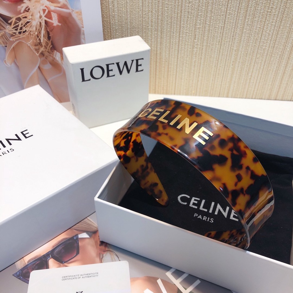 CELINE Simple Flat Resin Headband | Shopee Philippines