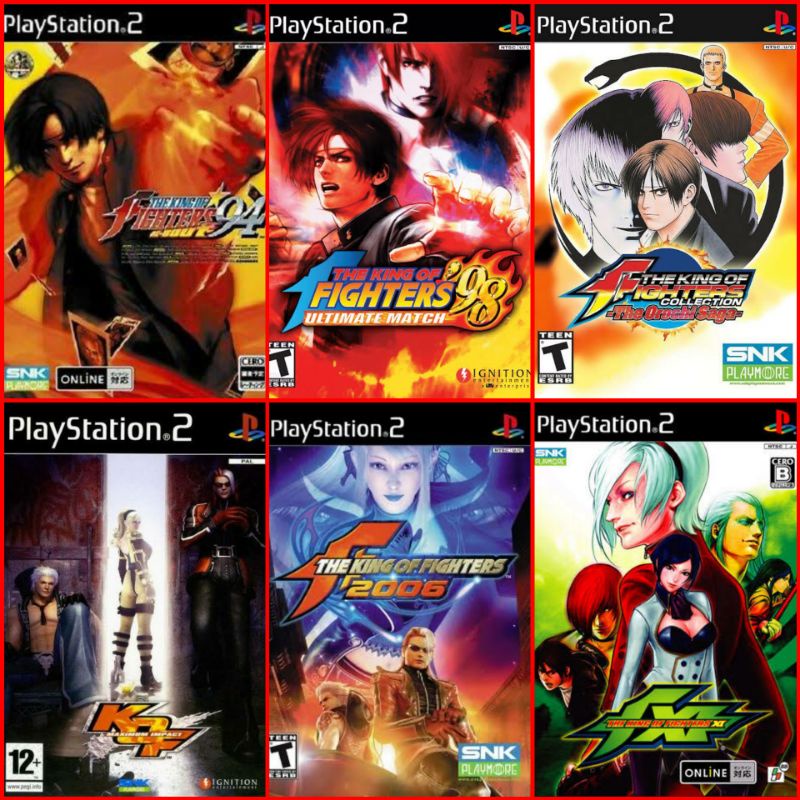 PS2 PlayStation 2 Games The King of Fighters Series (Read Description ...