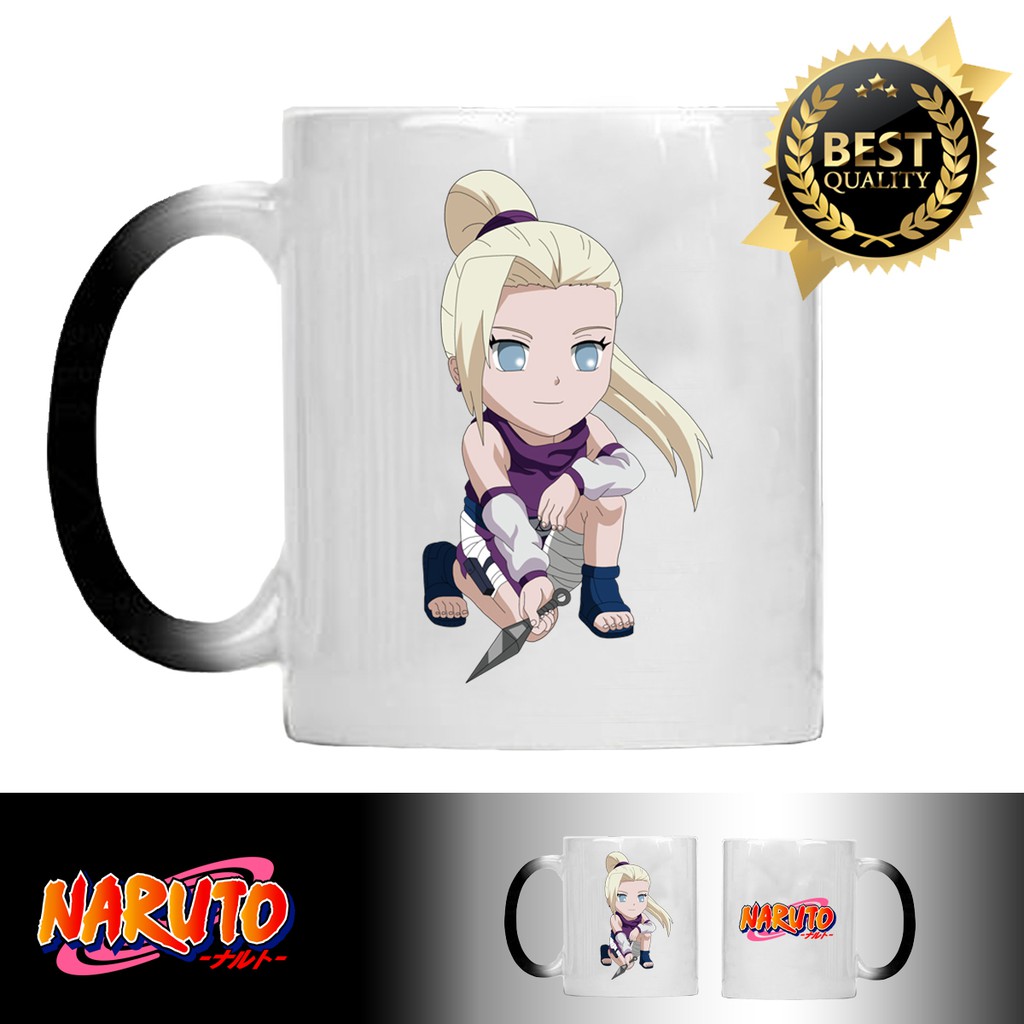 Magic Mug or White Mug Naruto Ino Design | Shopee Philippines