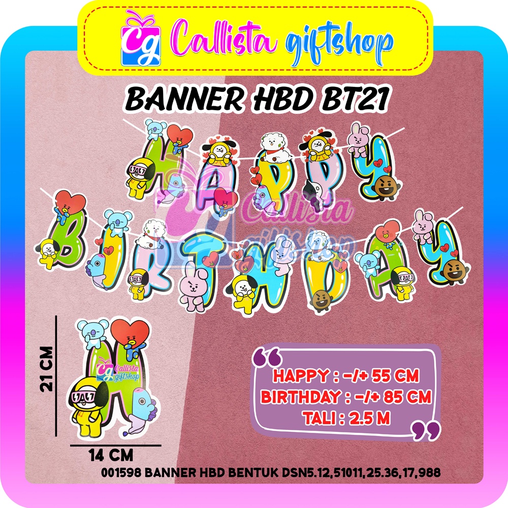 Happy Birthday Banner Character Banner Banner Banner Banner Bunting ...