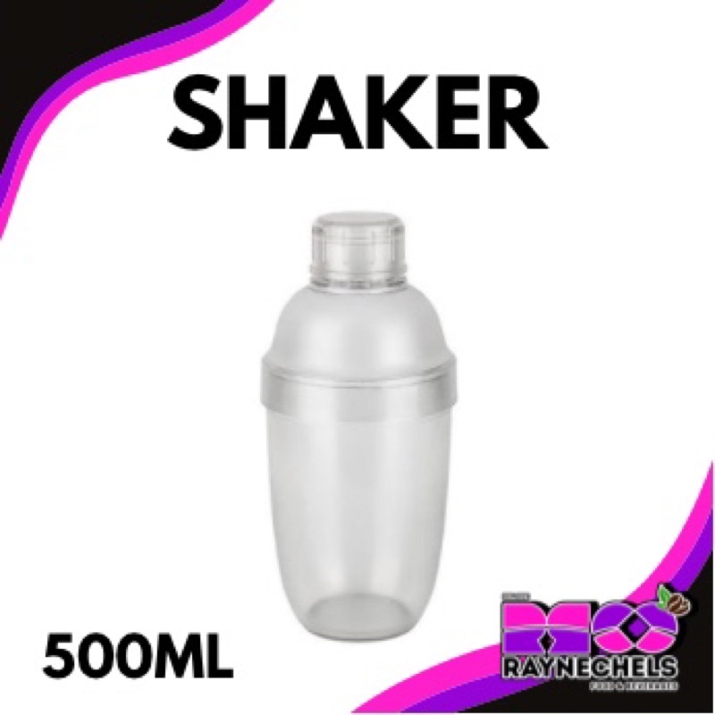 Shaker 16oz plastic material and with label | Shopee Philippines
