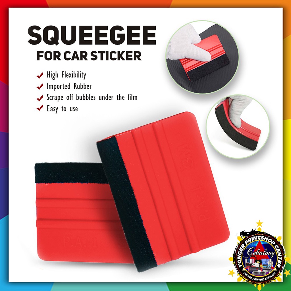 SQUEEGEE FOR CAR DECAL STICKER APPLICATION TOOL | Shopee Philippines