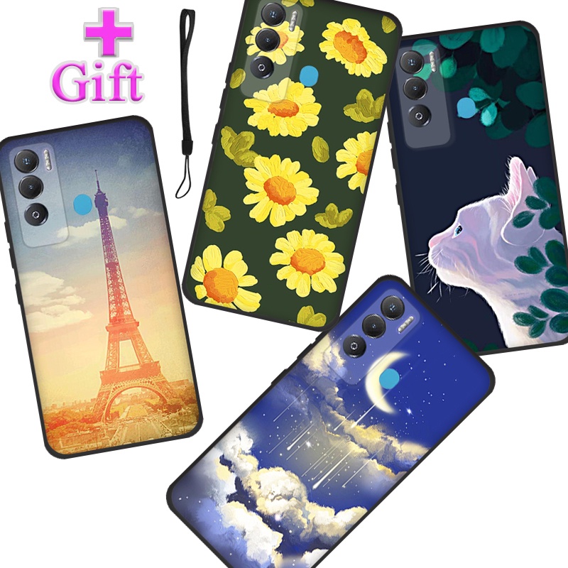 Tecno Pova Neo LE6 LE6h Case TPU Soft Silicone Painted Phone Case For ...