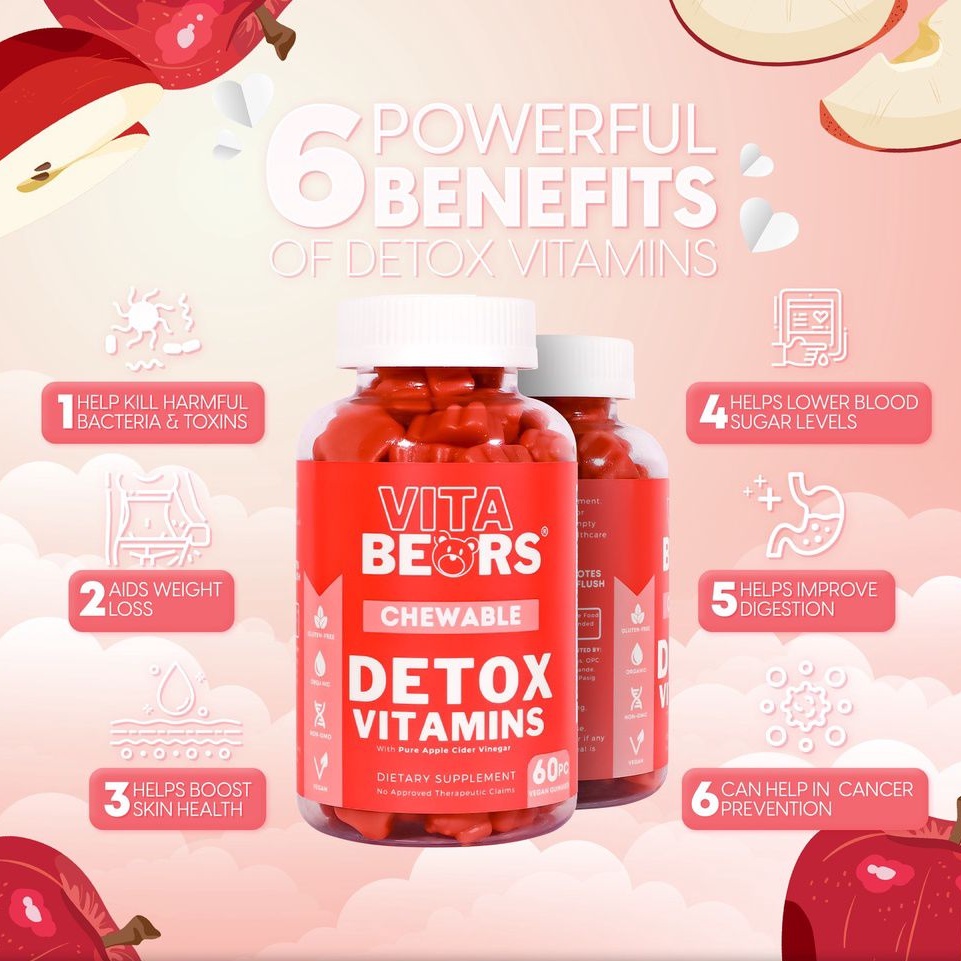 VitaBears Detox Vitamins | Shopee Philippines