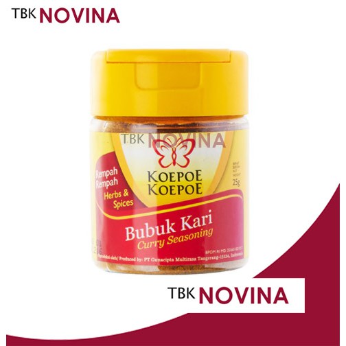 Powdered KARE SEASONING Koepoe Koepoe / Butterfly Curry Powder / Kupu ...