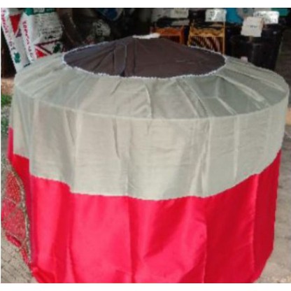 (1 Set) 3.5 foot jungle fowl carpet (2 layers/2 layers) + mosquito net ...