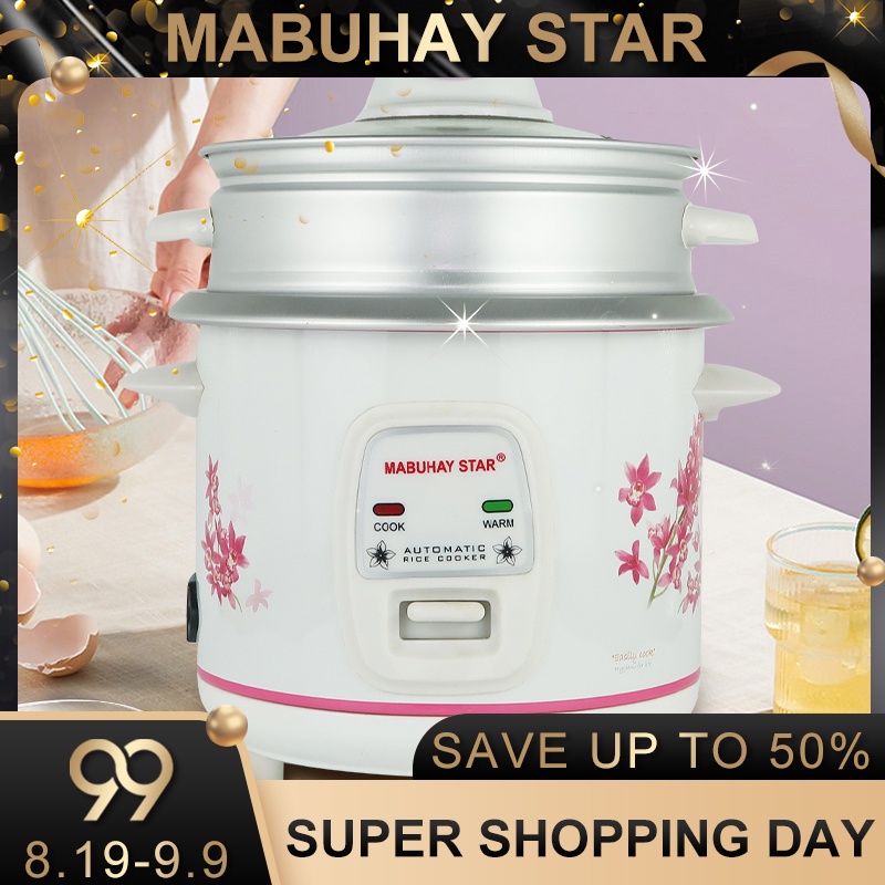 COD MABUHAY STAR 0.8L 1.0L 1.5L 1.8L RICE COOKERS / FAST COOKING / KEEP ...