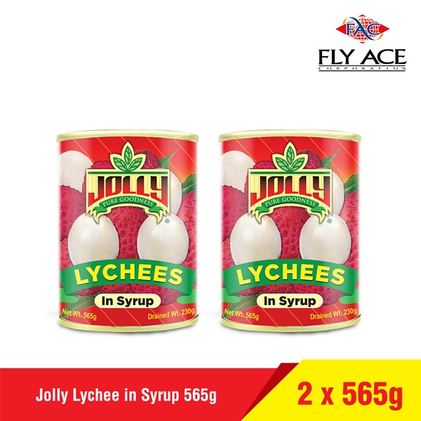 Jolly Lychee in Syrup 565g x 2 | Shopee Philippines