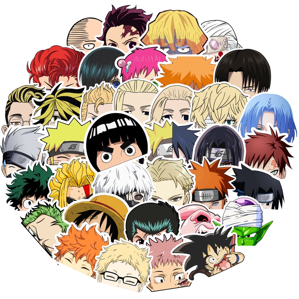 Peeker Anime Sticker Pack (35pcs) | Shopee Philippines