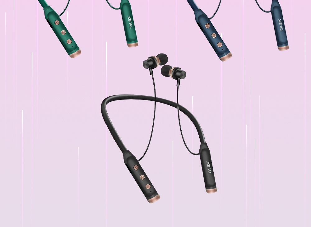 TYLEX XQ23 In-Ear Wireless Bluetooth HIFI Stereo Neckband Magnetic ...