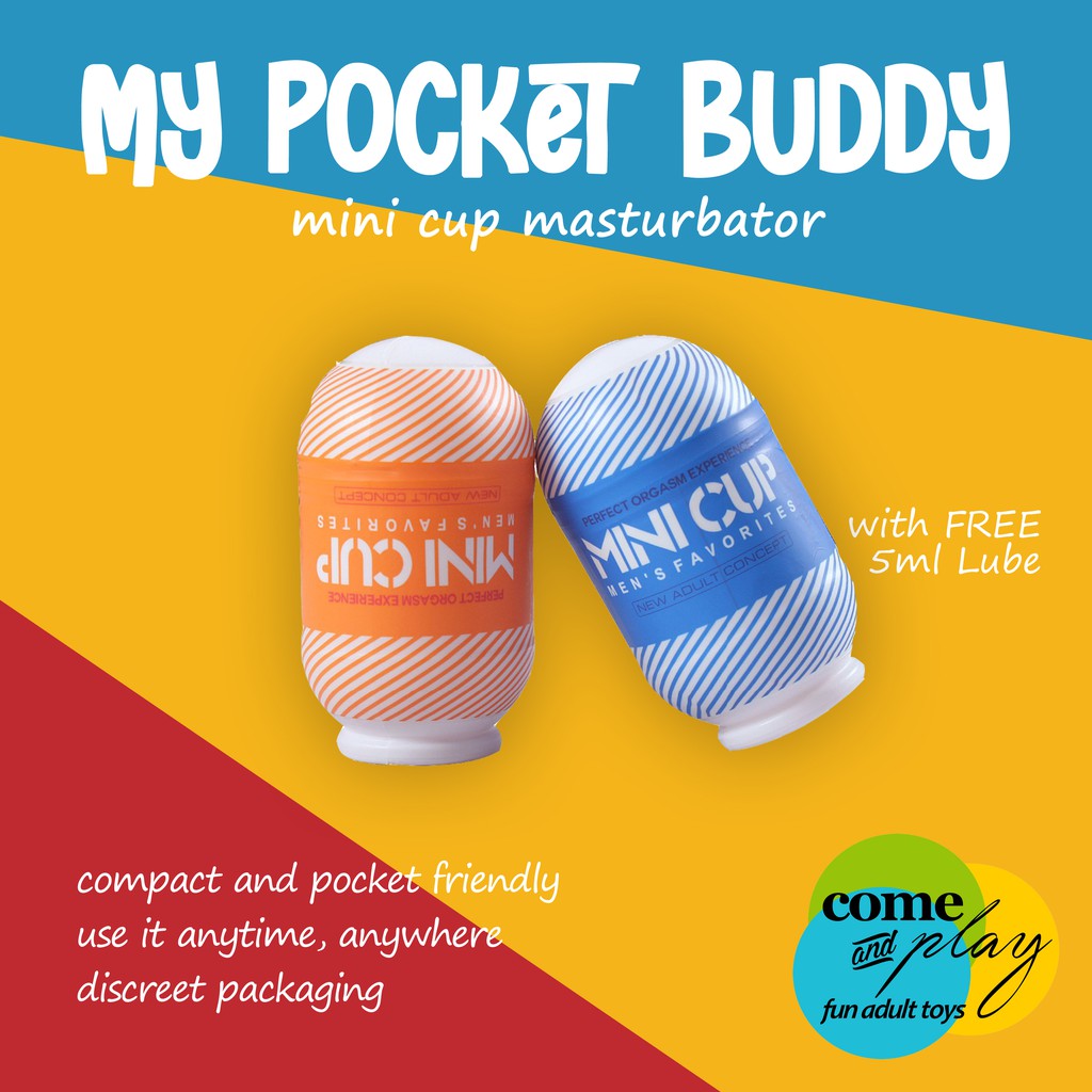 "My Pocket Buddy" Mini Masturbation Cup, Adult Sex Toy for Men, Similar ...