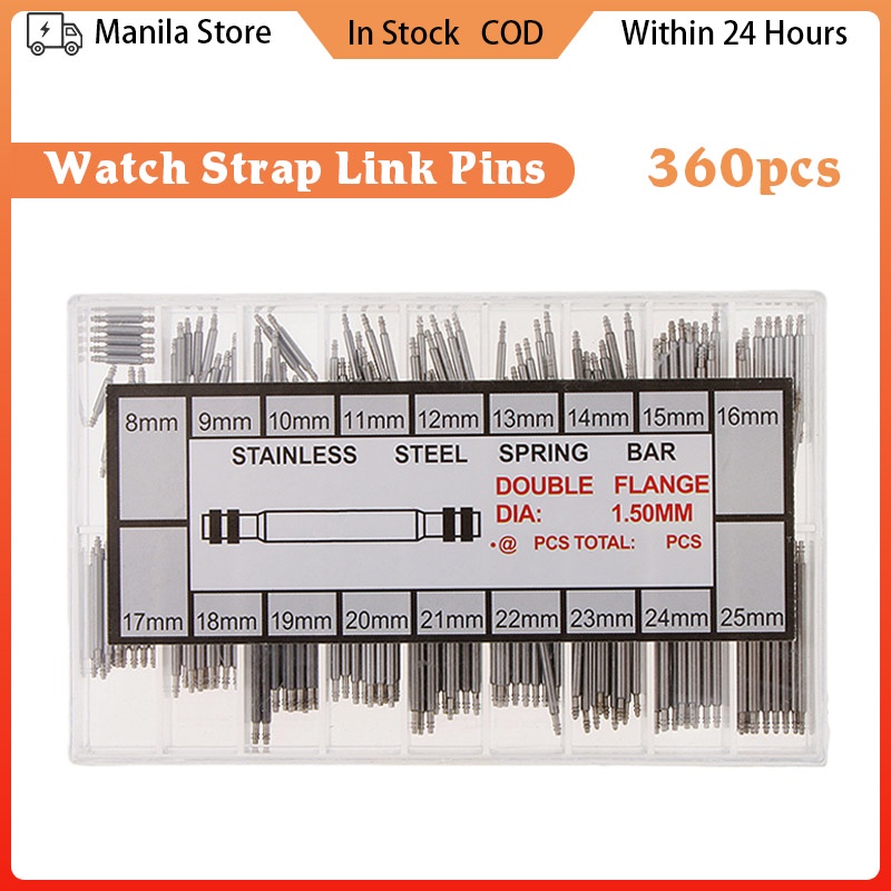 8-25MM Watch Band Link Pins Watch Strap Link Pins for Watchmaker Repair ...
