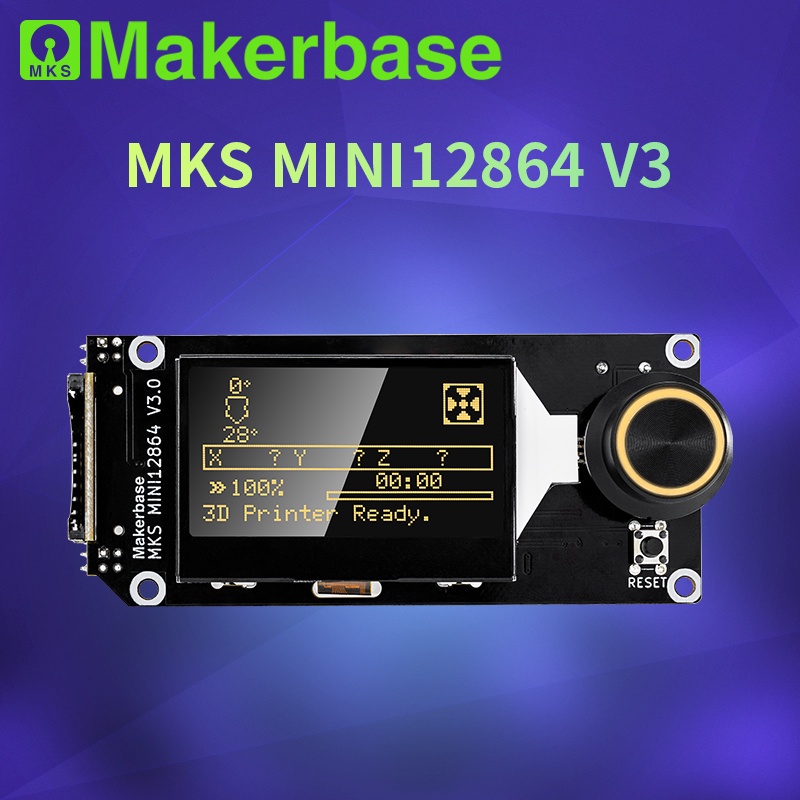 Makerbase MKS MINI12864 V3 Insert SD Card Front LCD Smart Display ...