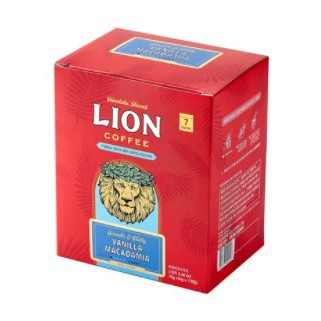 Lion Coffee Hawaii Vanilla Macadamia Drip Bag 70g (10g x 7pcs) | Shopee Philippines