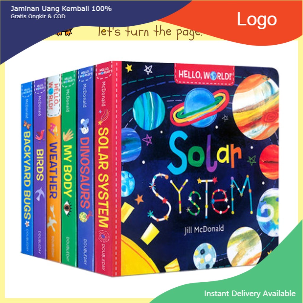 COD In stock Hello World 6 Book Boxed Set (Boardbook) | Shopee Philippines