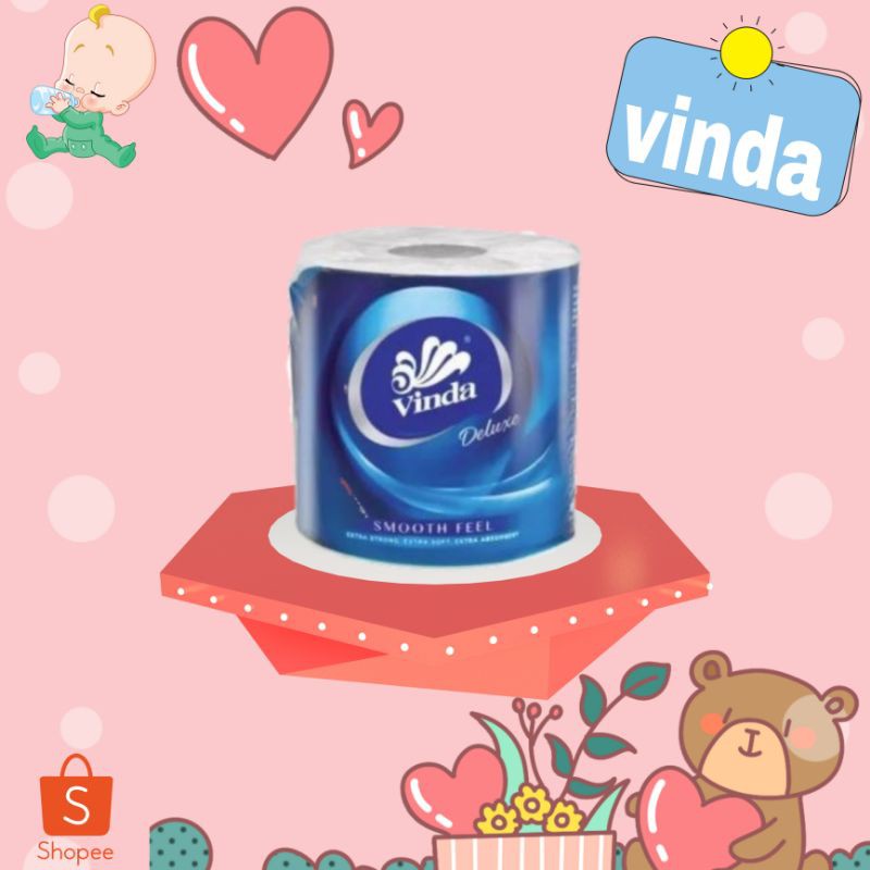 Vinda Deluxe Smooth Feel Toilet Tissue | Shopee Philippines