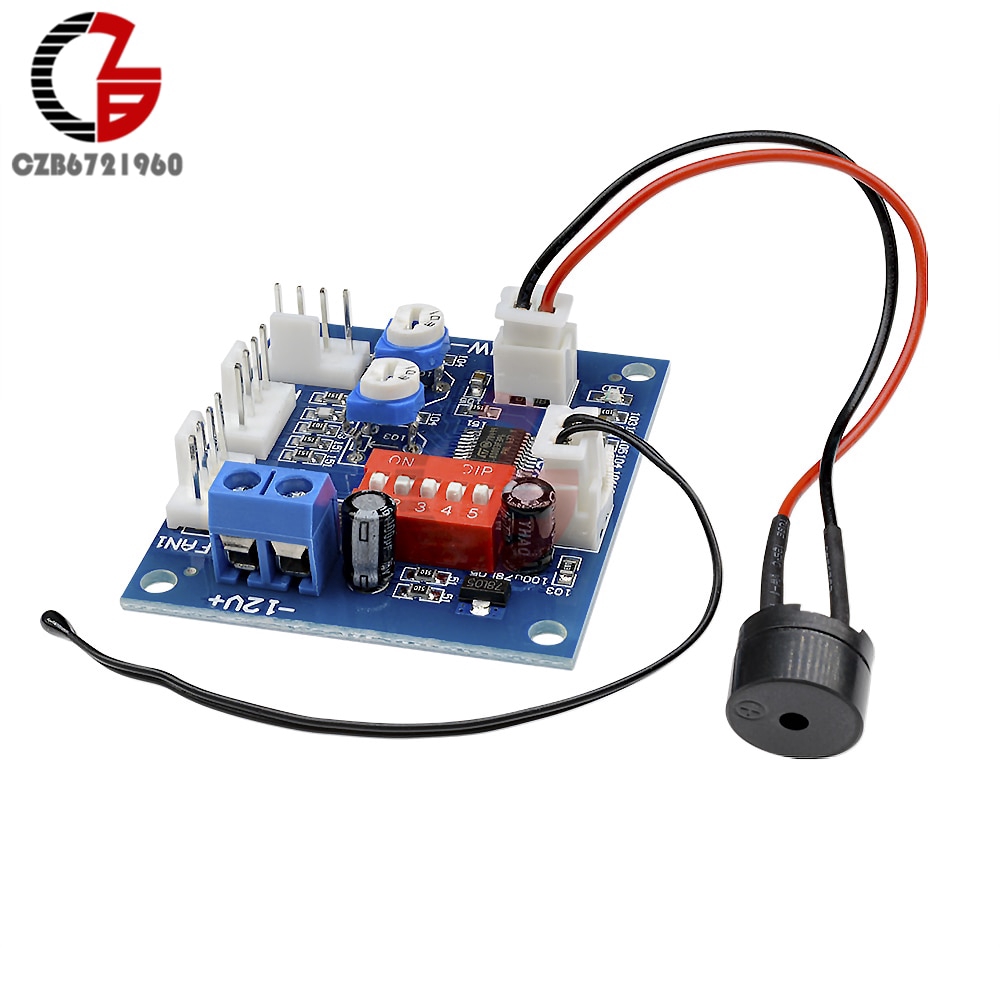 DC 12V PWM PC CPU Fan Temperature Control Speed Controller Module High ...