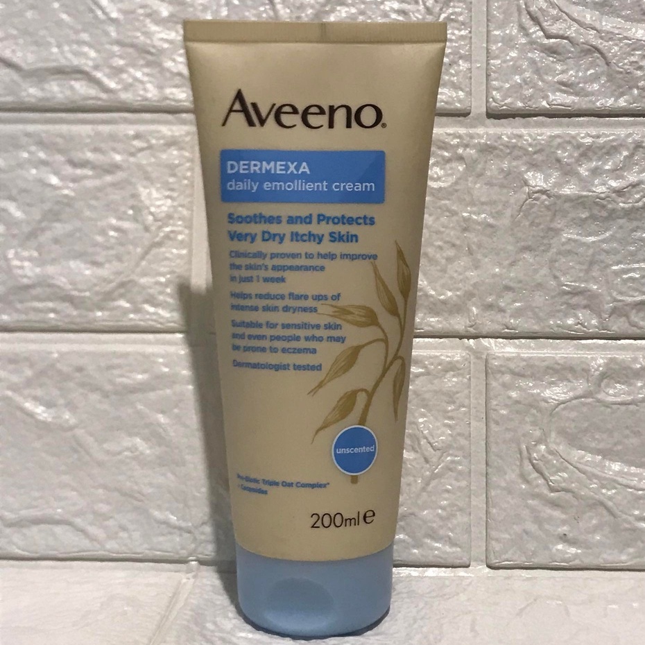 AVEENO DERMEXA DAILY EMOLLIENT CREAM (200ML) | Shopee Philippines
