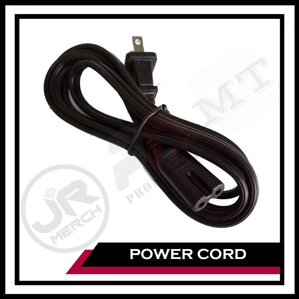 AC Power Cord (2P) 2 Pin Adapter 1.5 meters Power Cabl | Shopee Philippines